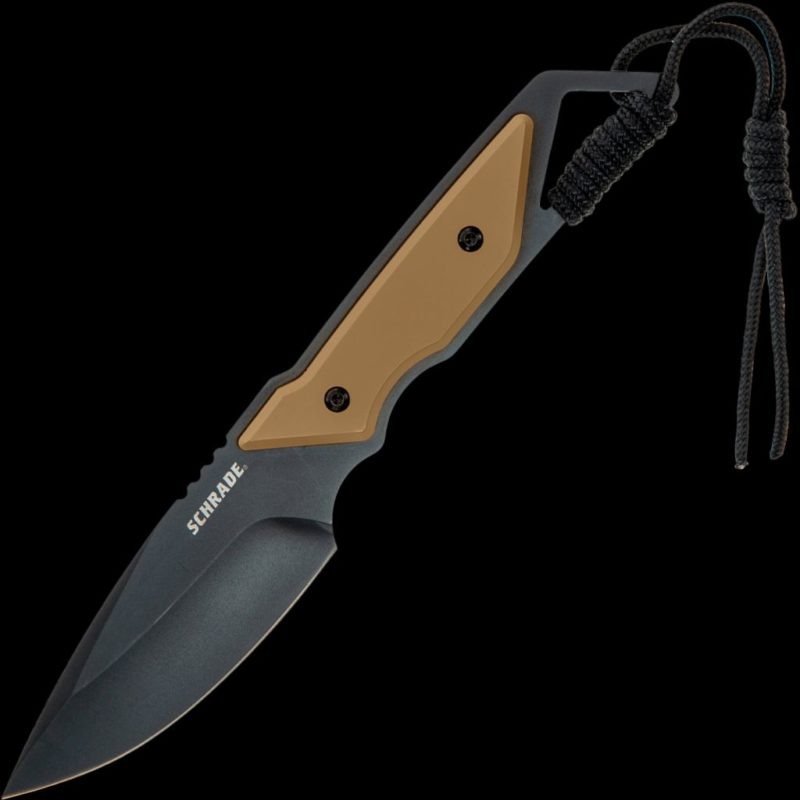 Schrade 4″ Fixed Blade - Blades.co.uk