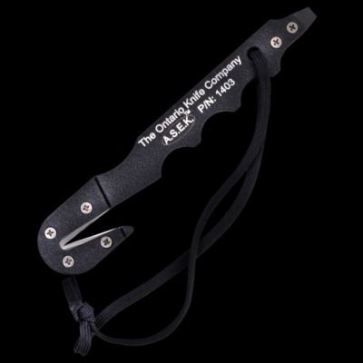 Ontario Knife Company ASEK Strap Cutter - Blades.co.uk