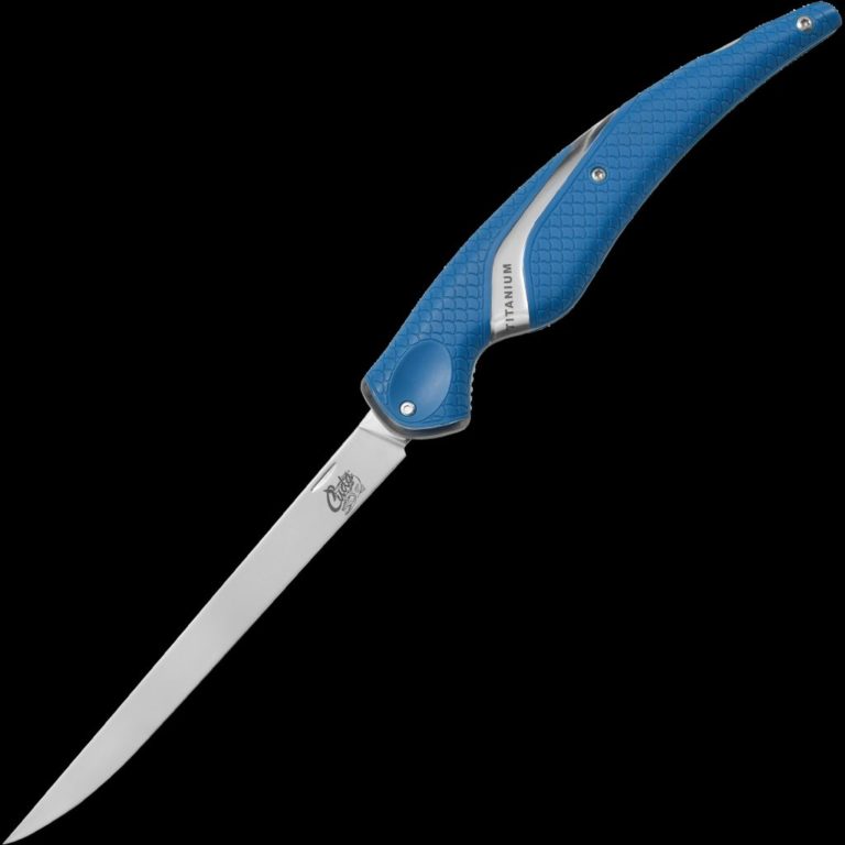 Cuda 6.5″ Titanium Bonded Folding Fillet Knife - Blades.co.uk