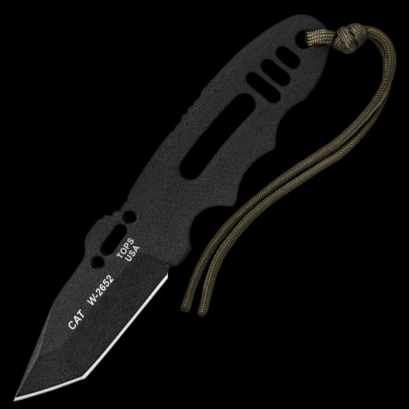 TOPS CAT #202 Skeleton Tanto Point - Blades.co.uk