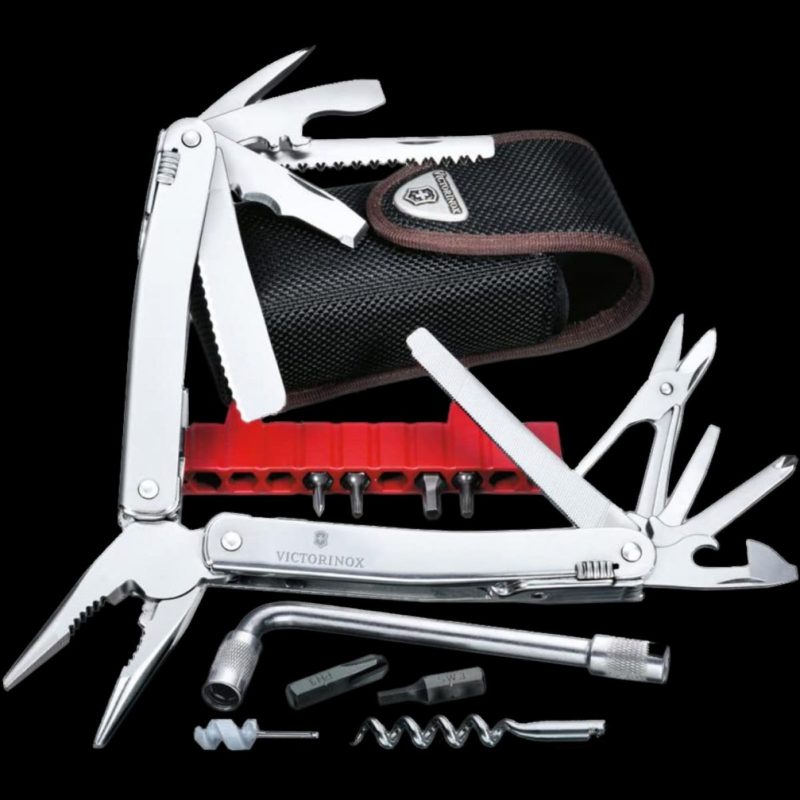 Victorinox SwissTool X Plus with Leather Pouch - Blades.co.uk