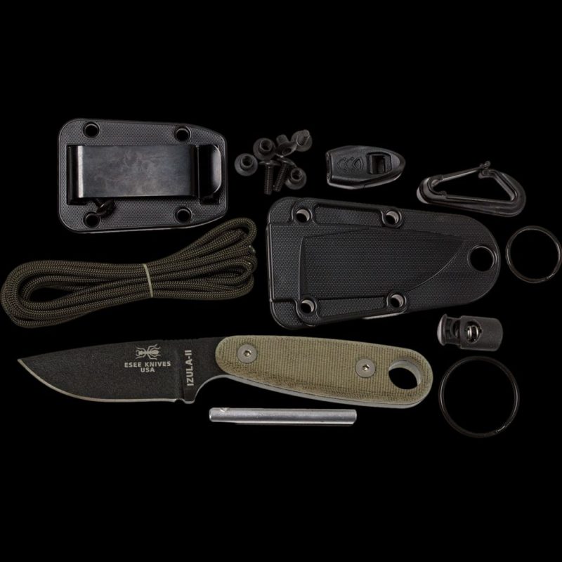 ESEE Izula II Kit Black - Blades.co.uk