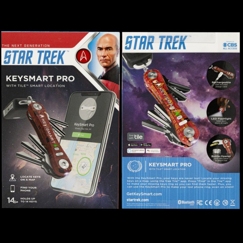 KeySmart Pro | Compact Key Holder with Tile Smart Location (Up to 14 ...