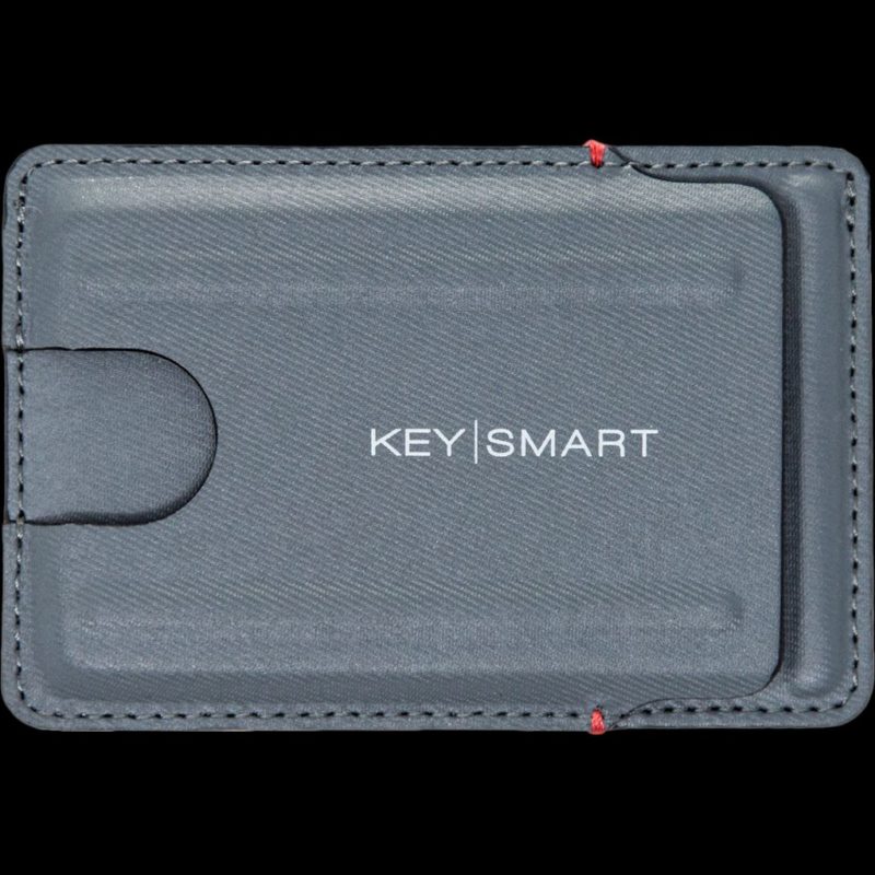 KeySmart Urban Slim Wallet (Grey EXT / Black INT) - Blades.co.uk