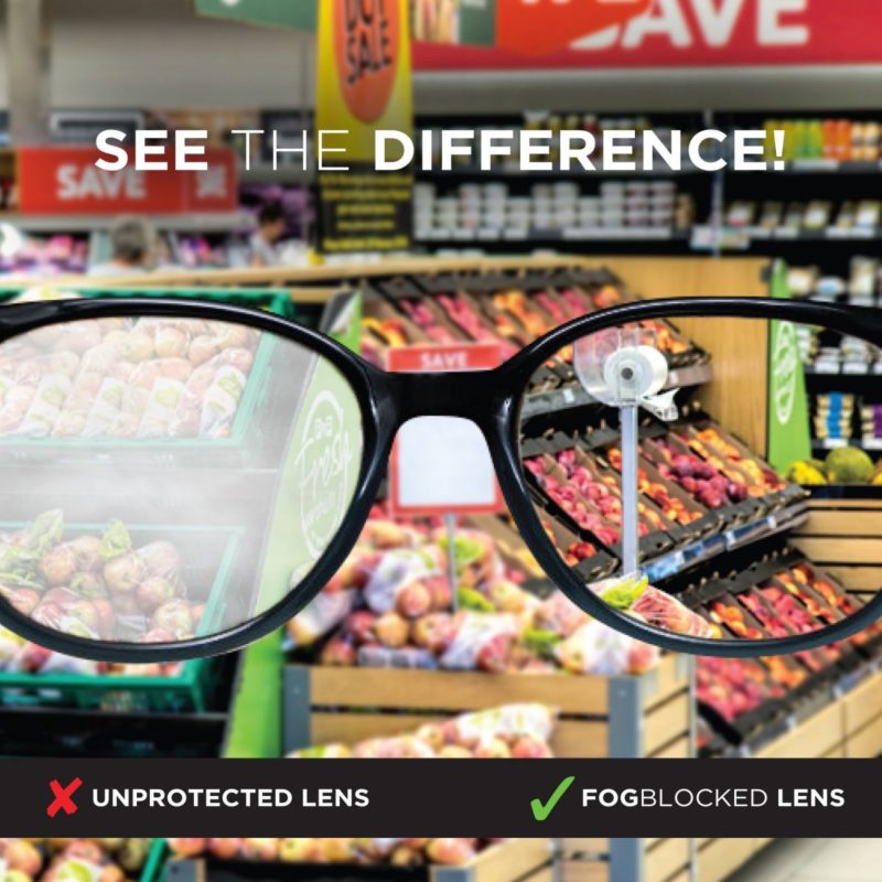 KeySmart FogBlock | Anti-Fog Solution for PPE Masks - Blades.co.uk