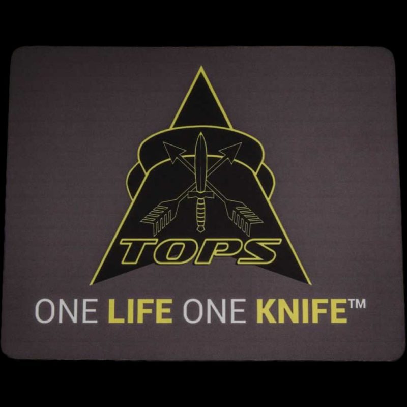 TOPS Logo Knife Cleaning Pad - Blades.co.uk