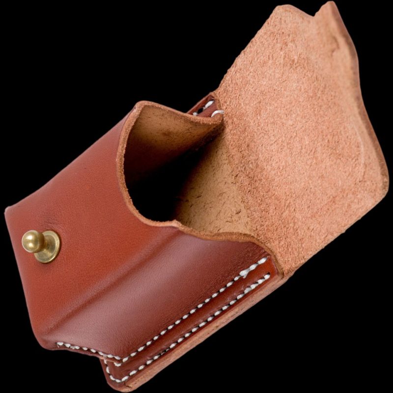 TOPS Leather Bushcraft Pouch - Blades.co.uk