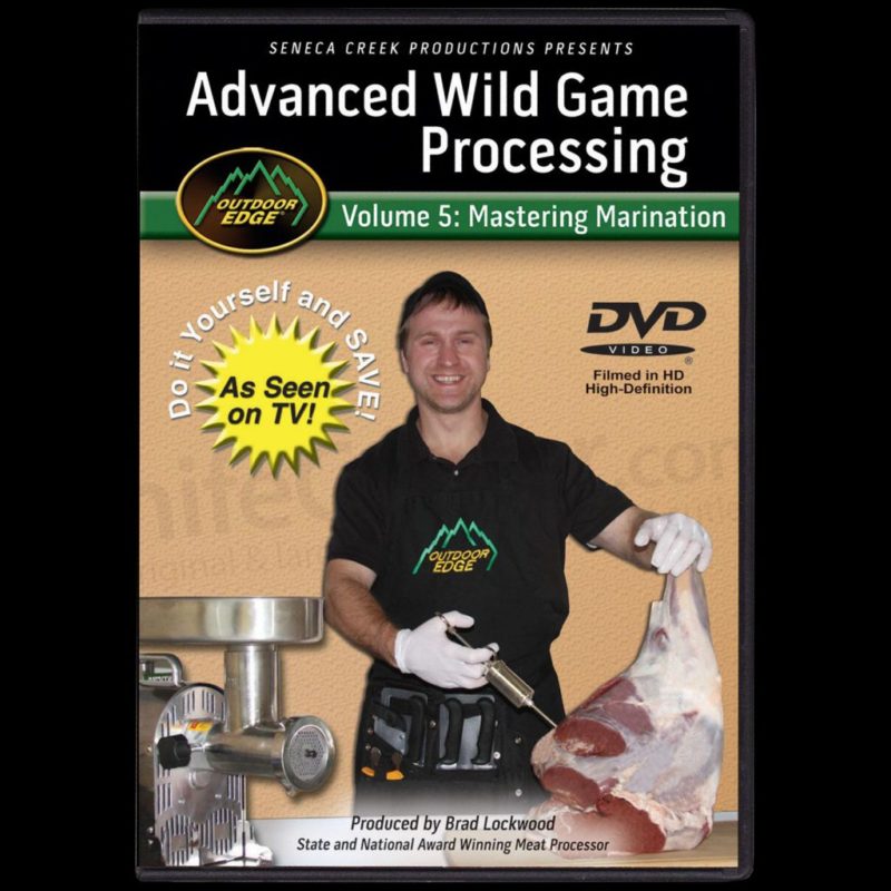 Outdoor Edge DVD Advance Wild Game Processing Sausage Processing Vol.3 ...