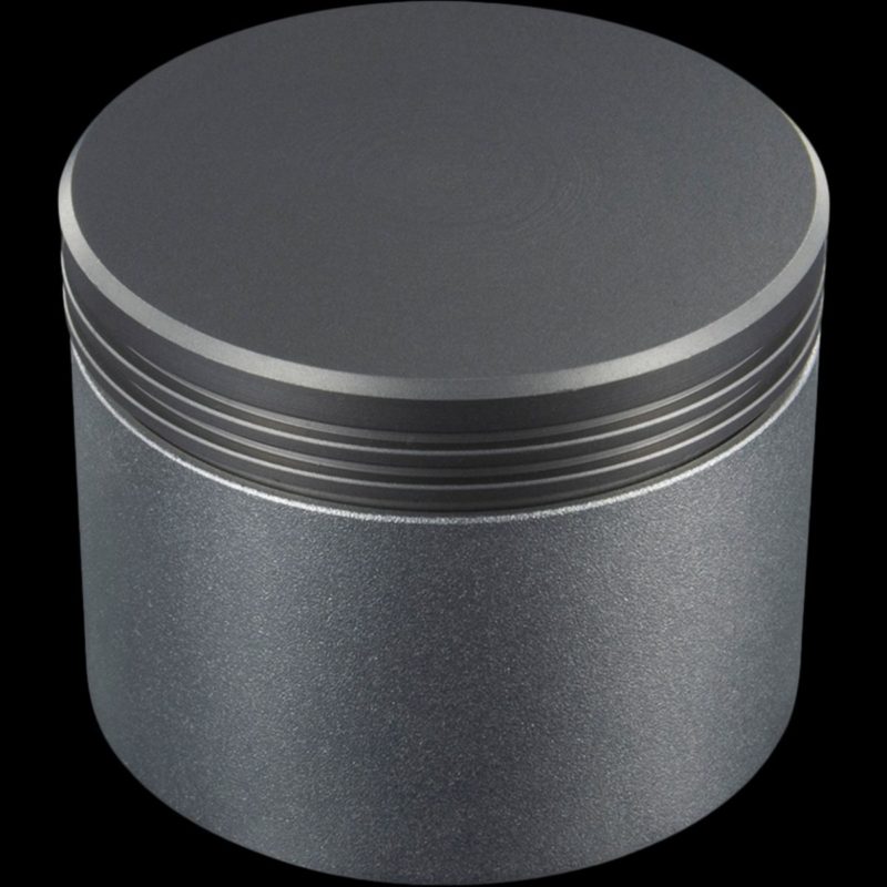 TEC Accessories Inc Min-E-Vault Storage Container, Silver - Blades.co.uk