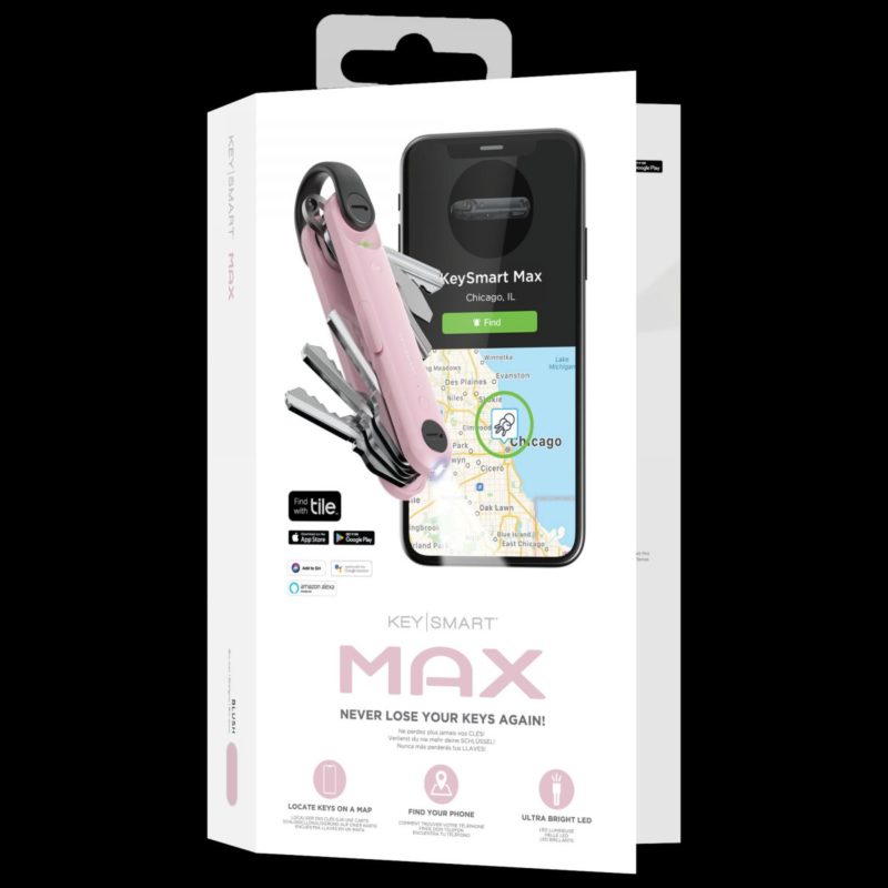 KeySmart Max With Tile™ Smart Location - Blades.co.uk