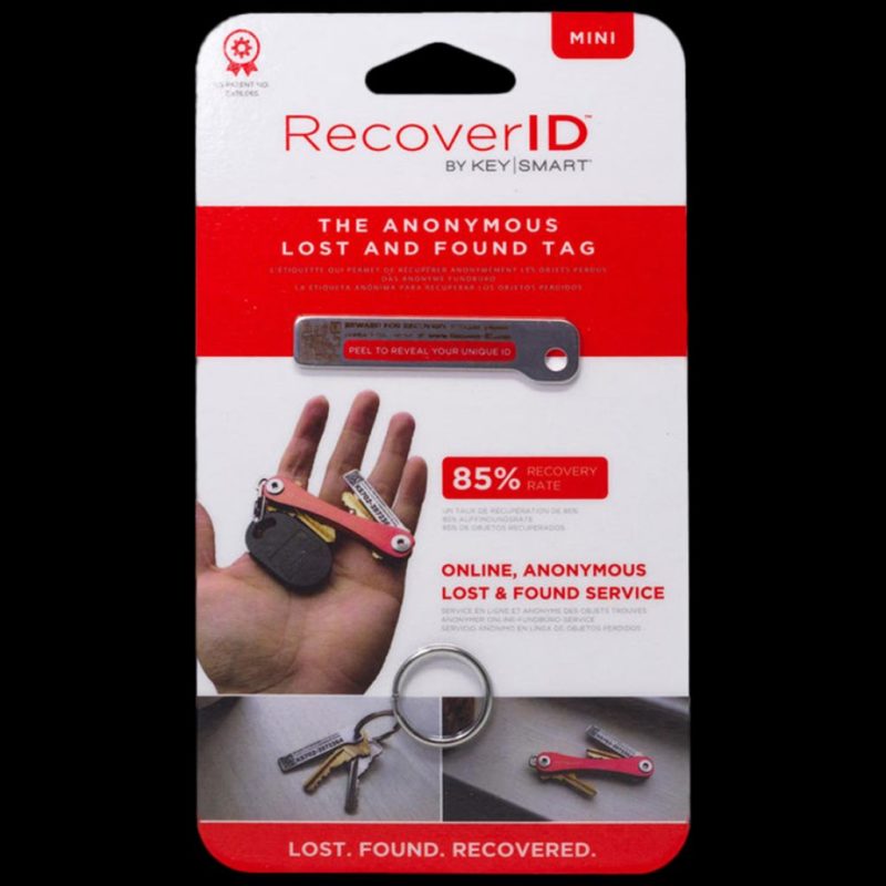 RecoverID Mini Lost & Found Recovery Tag; Stainless Steel, Fits Inside ...