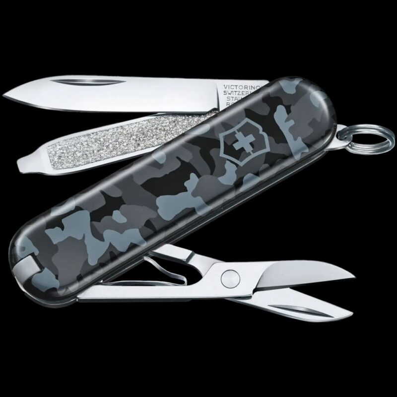 Victorinox Classic SD, Navy Camouflage - Blades.co.uk