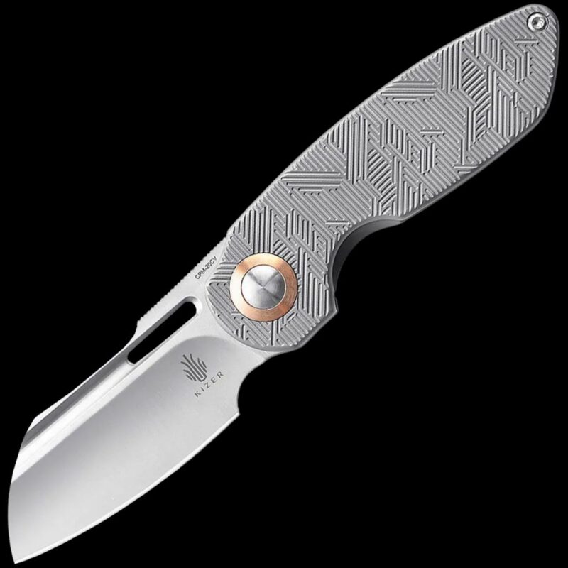 Kizer October Satin 20CV Folding Knife - Blades.co.uk