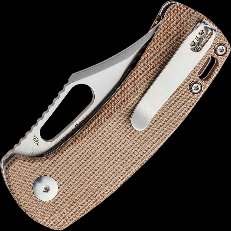 Kizer Urban Bowie Brown Micarta - Blades.co.uk