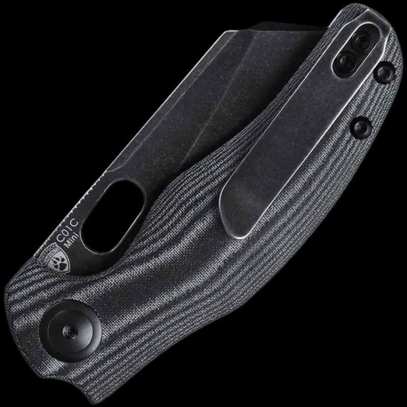 Kizer C01c(Mini) Black Micarta - Blades.co.uk