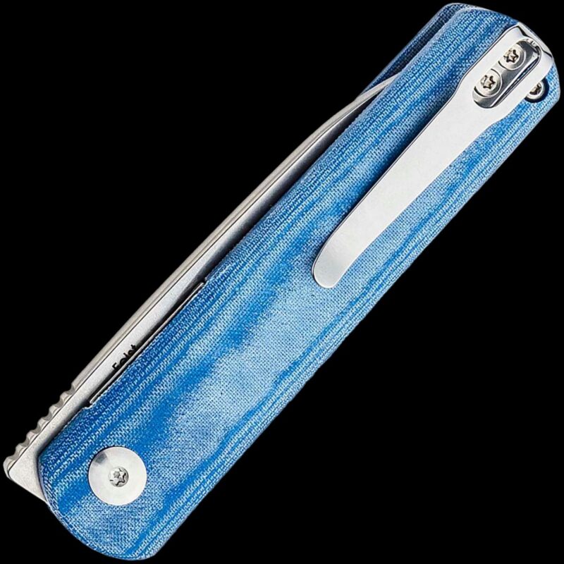 Kizer Feist Blue Denim Micarta - Blades.co.uk