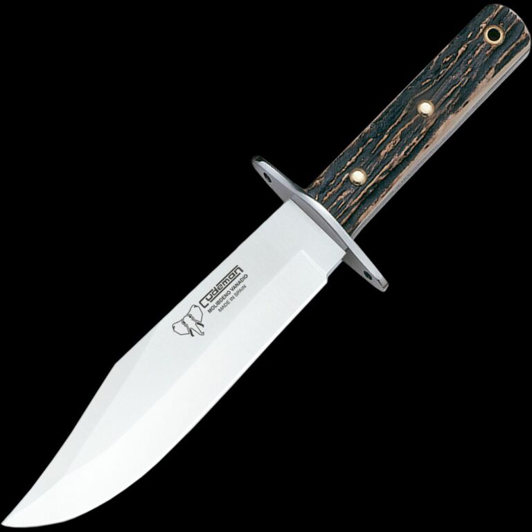 Cudeman 13″ Stag Bowie Knife 107-C - Blades.co.uk