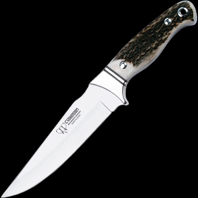Cudeman Deer Stag Fixed Blade Knife 248-C - Blades.co.uk