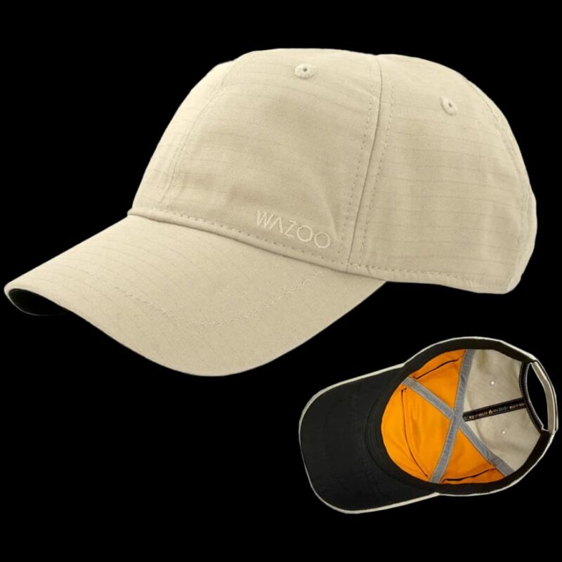 Wazoo Survival Gear Cache Cap™ - Light Tan - Blades.co.uk