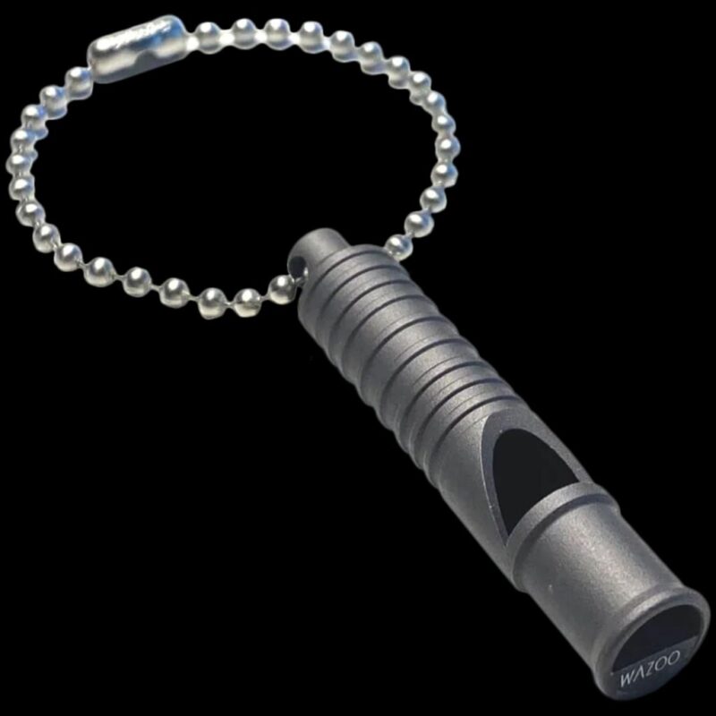 Wazoo Survival Gear SOS Micro Whistle - Blades.co.uk