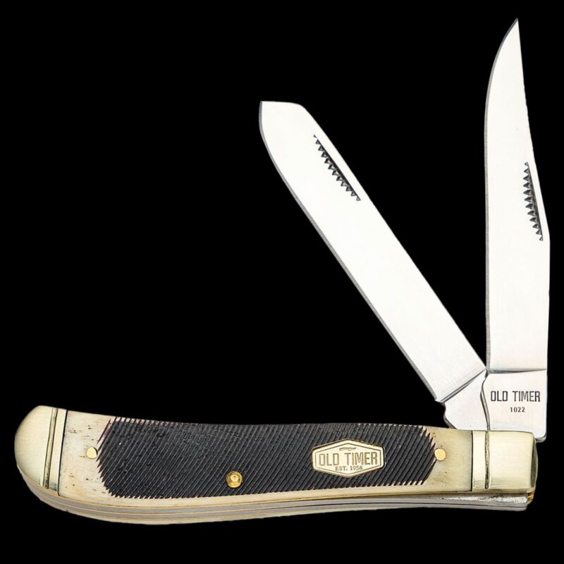 Old Timer Gunstock Trapper 3 7/8″ - Blades.co.uk