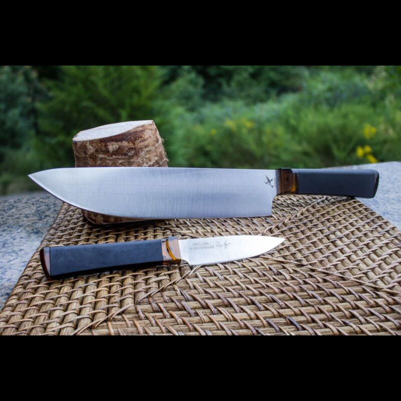 Ontario Knife Company Agilite Chef & Paring Knife Combo Set - Blades.co.uk