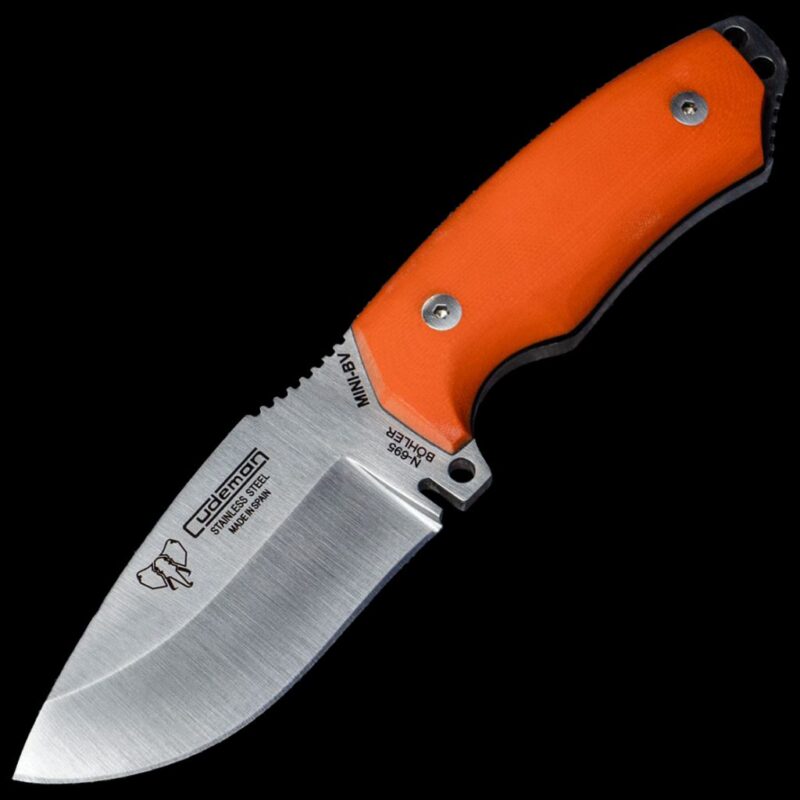 Cudeman Mini Green Beret G10 Orange w/Kit - Blades.co.uk