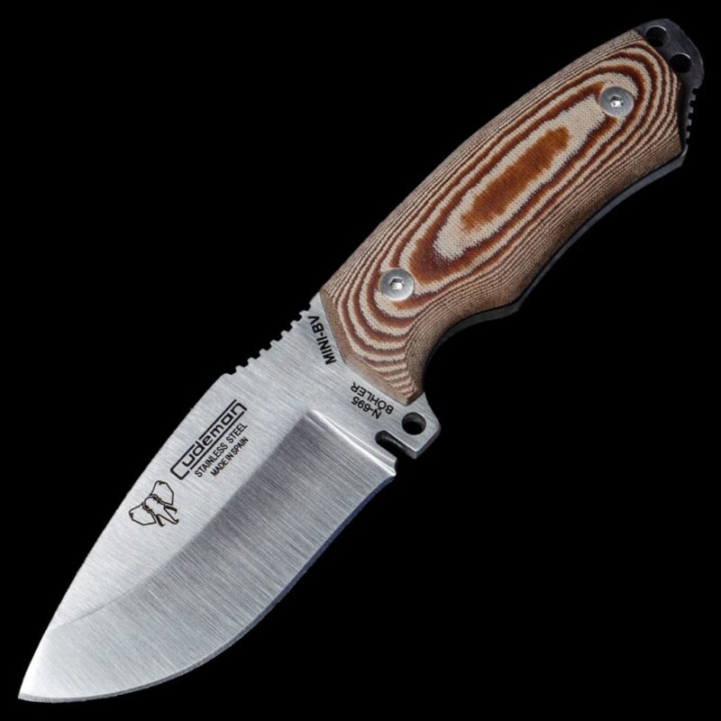 Cudeman Mini Green Beret Survival Knife - Blades.co.uk