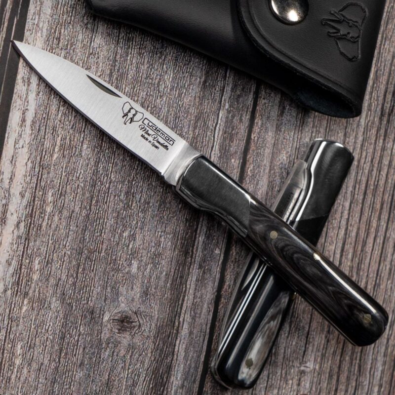 Cudeman Mini Vendetta 1 Bull Horn w/Sheath - Blades.co.uk