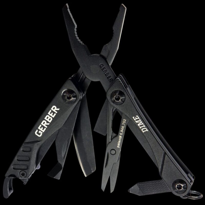Gerber Dime™ Black (Mini Multi-Tool) - Blades.co.uk