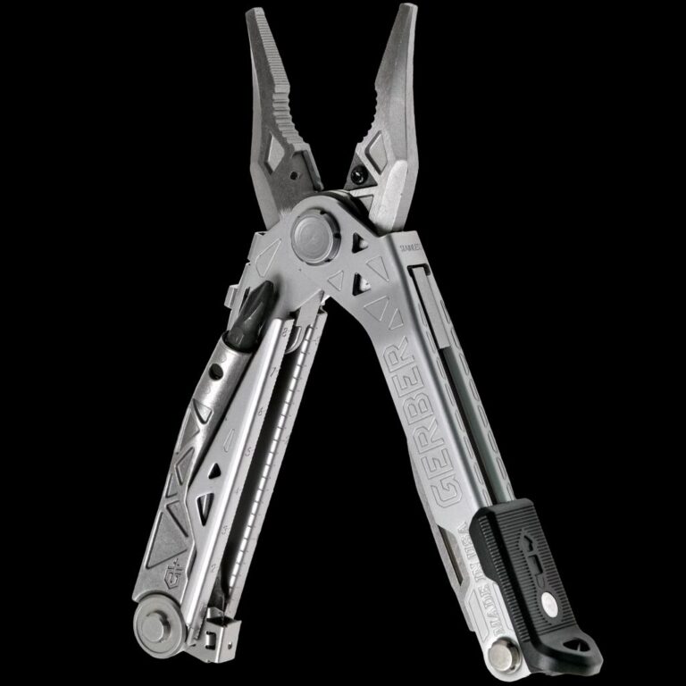 Gerber Center-Drive Plus (Multi-Tool) w / Bit Set & Leather Sheath ...