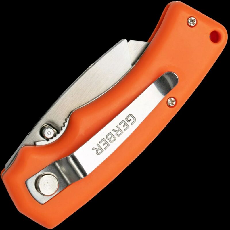 Gerber Edge® Utility Knife - Orange Rubber - Blades.co.uk
