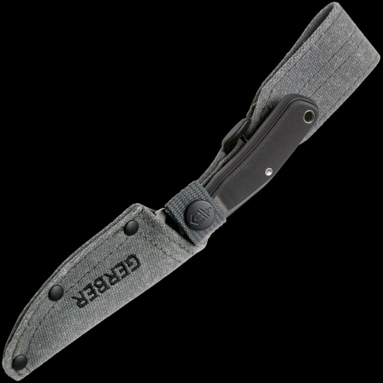 Gerber Downwind Caper (Fixed Blade Knife) - Black - Blades.co.uk