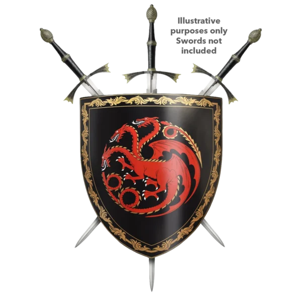 Valyrian Steel Game of Thrones - Targaryen Shield - Blades.co.uk