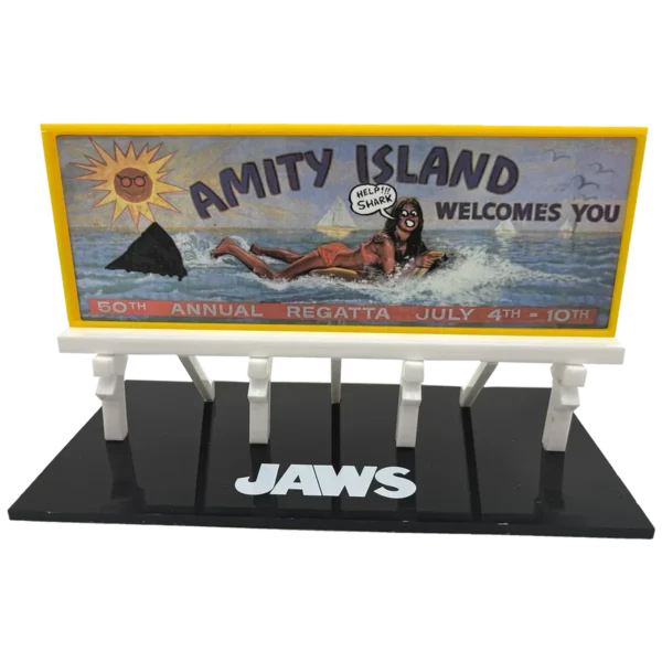 Factory Entertainment Jaws - Amity Island Billboard Scaled Prop Replica ...